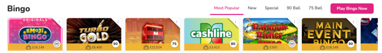 Mecca Bingo - Bonus, Promo Code, Sign Up Offer & Free Spins